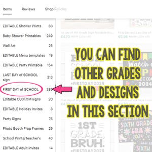 First Day of 10th Grade Sign Printable, Funny Bruh Chalkboard 2025 ...