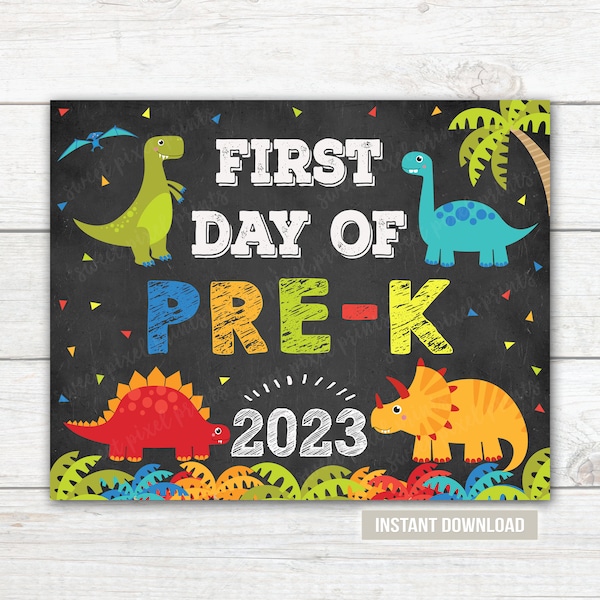 First Day of School Sign Printable - Etsy