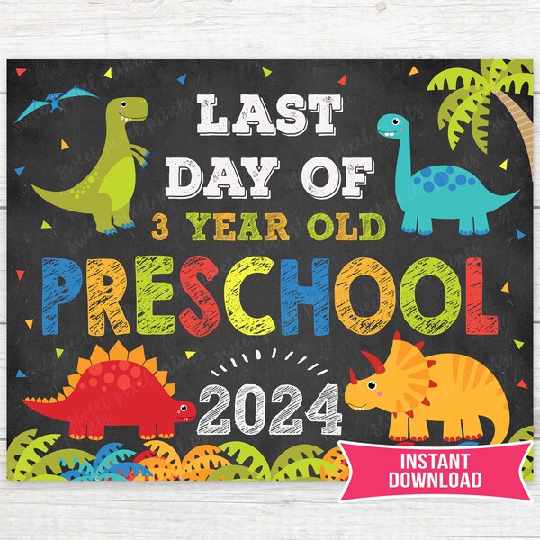 Last Day Preschool - Etsy