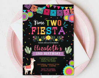 Time Two Fiesta Invitation - Etsy