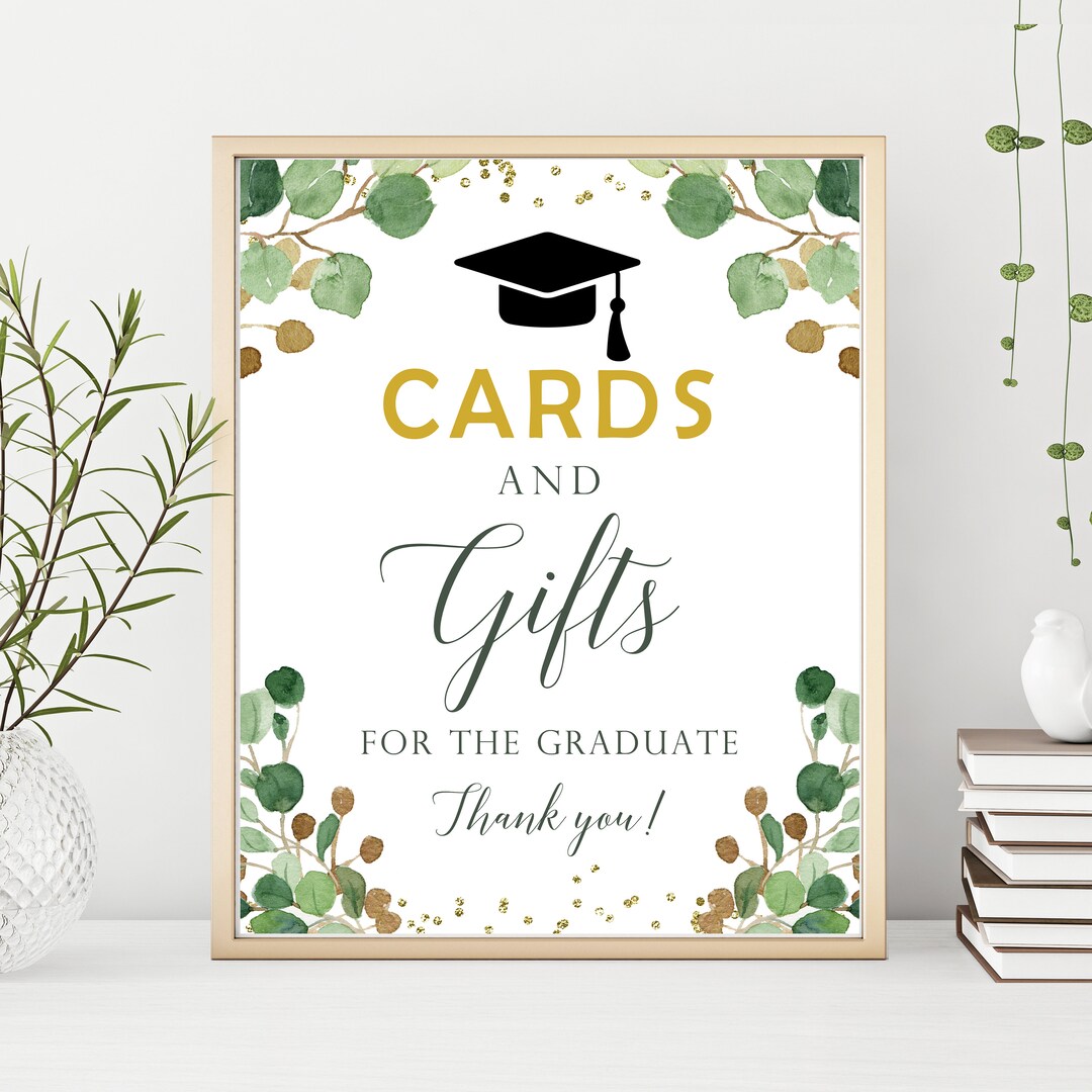 Graduation Cards and Gifts Sign Cards and Gifts for the Grad Graduation ...