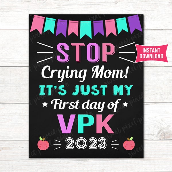 Vpk Sign - Etsy