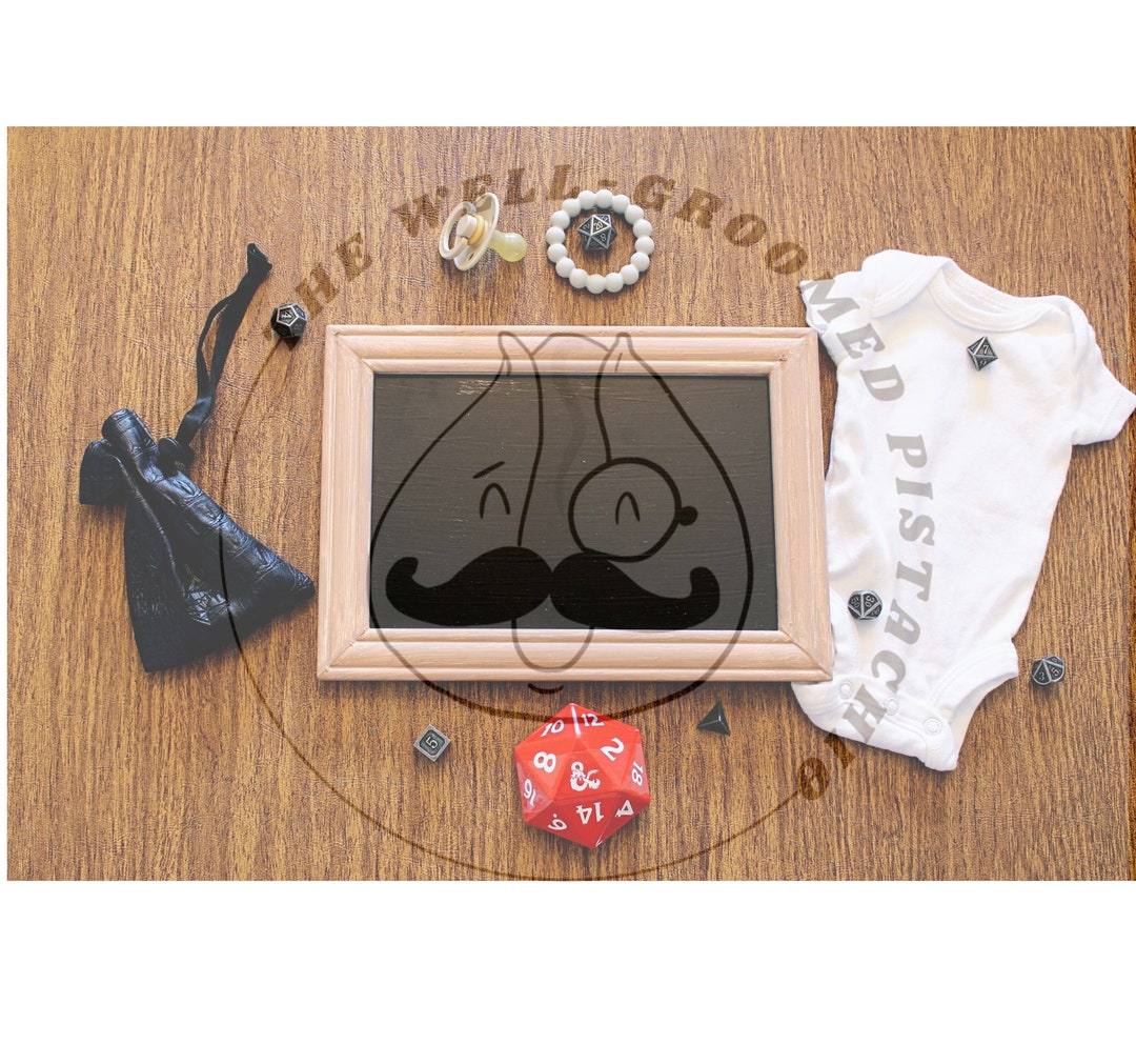 Dnd Themed Baby Announcement digital Download - Etsy