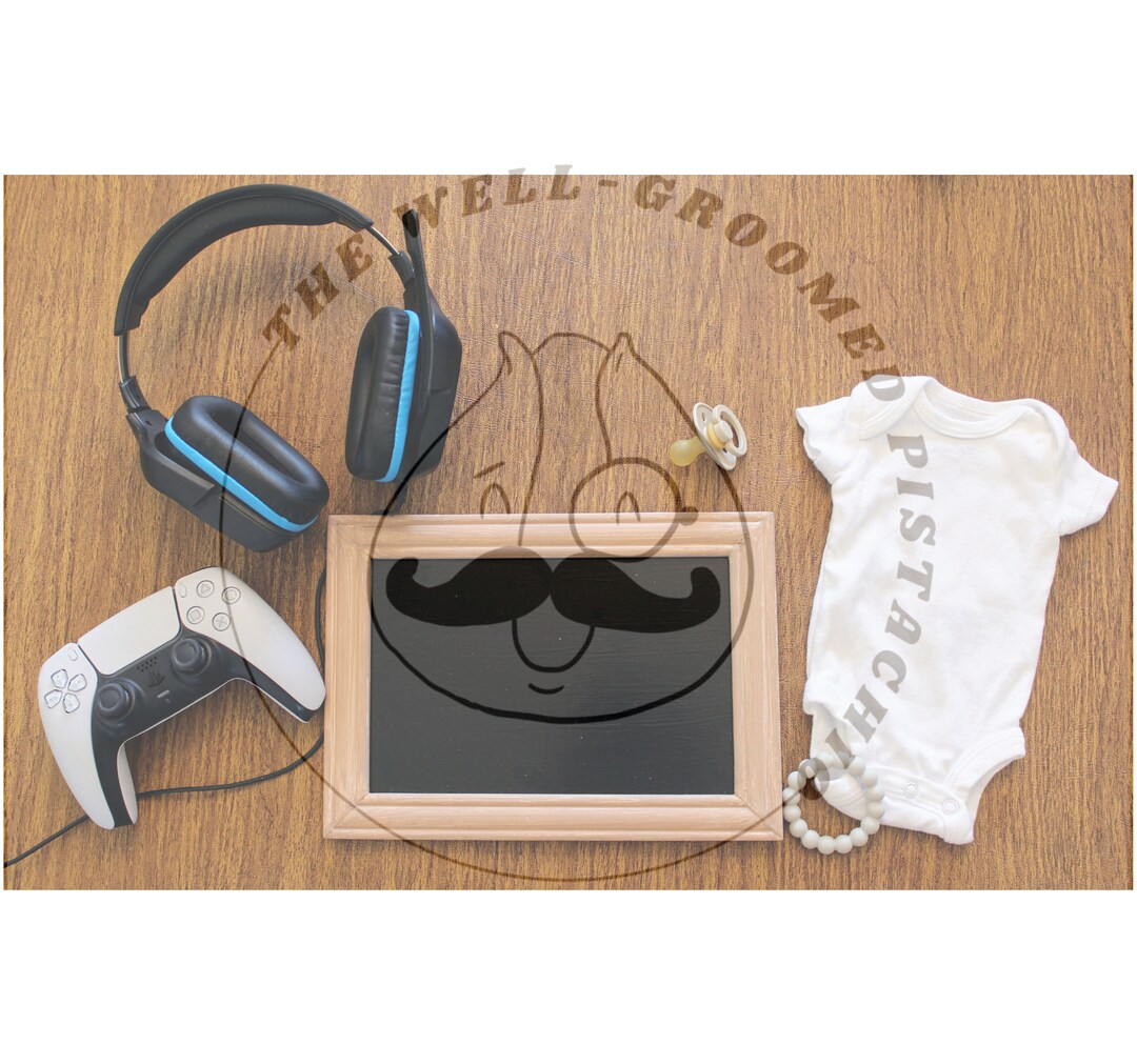 Gamer Themed Baby Announcement digital Download - Etsy