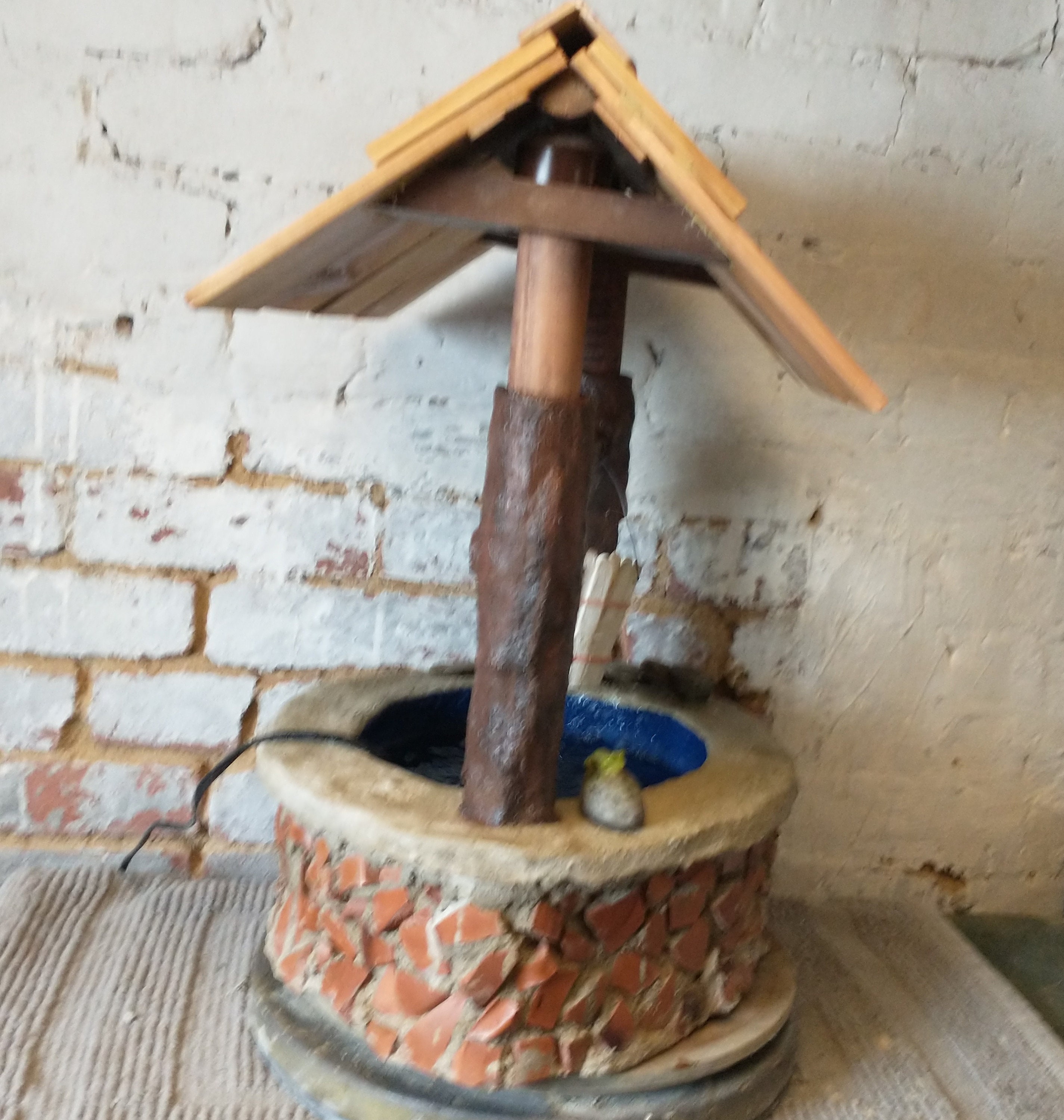 Water Fountain Wishing Well Fountain Garden Fountain Water Feature - Etsy