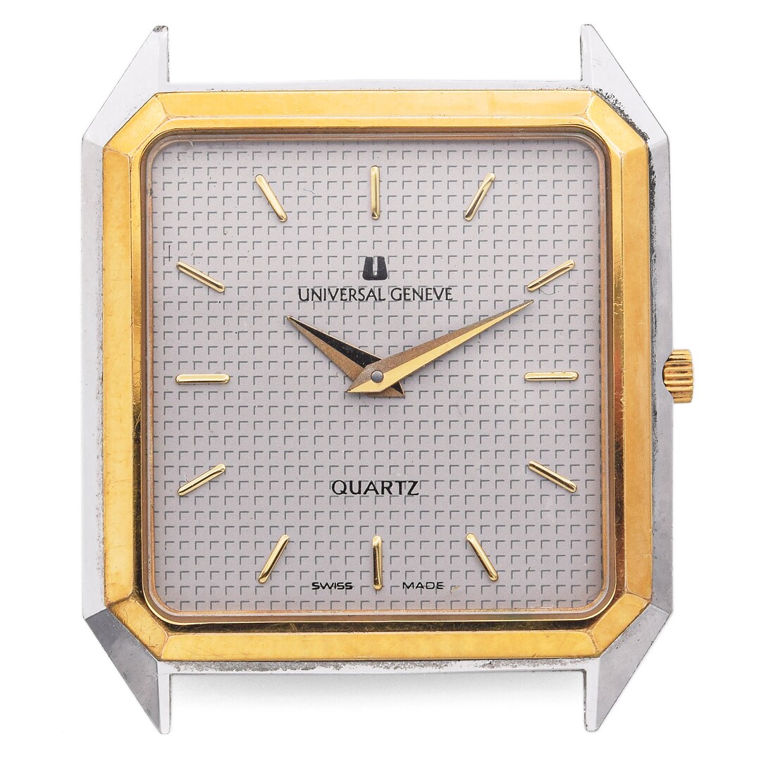 Vintage Universal Geneve Quartz Men's Watch - Etsy