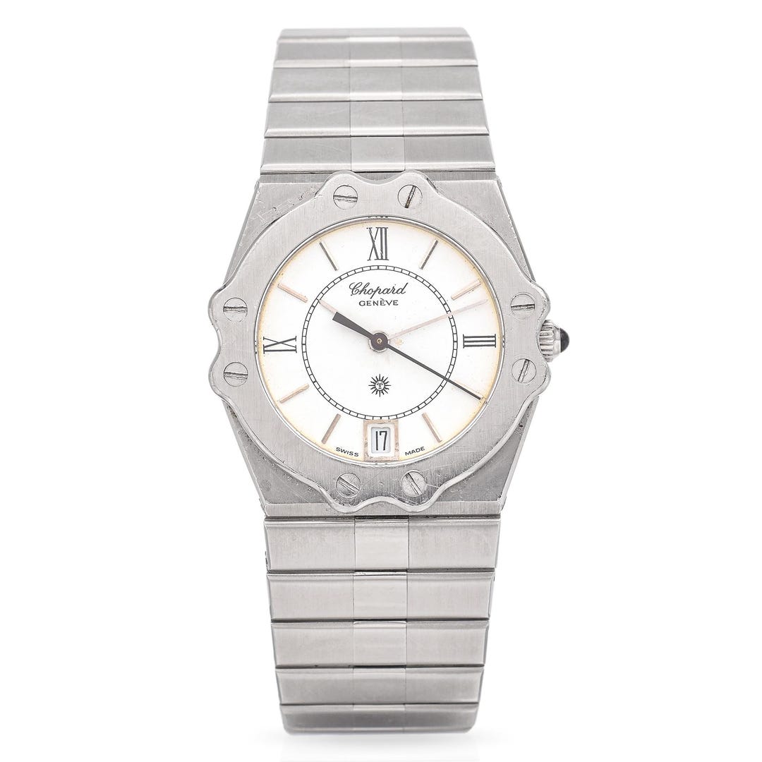 Chopard St. Moritz Stainless Steel Men's Watch Ref. 8025 - Etsy