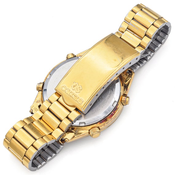 Vintage Seiko 7A28-7029 Chronograph Quartz Men's Watc… - Gem