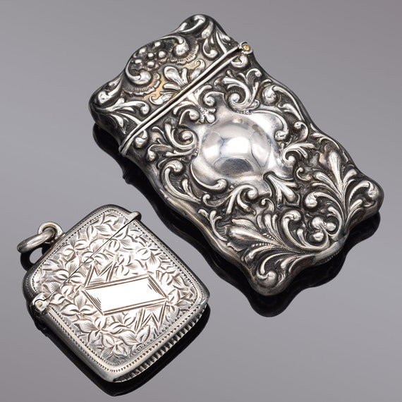 Silver Match Case