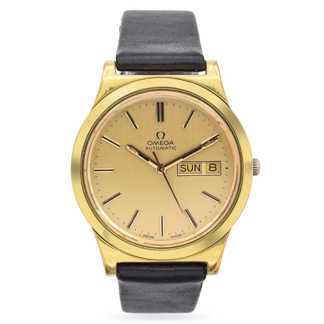 Vintage Omega Automatic Day Date Men's Watch Ref 166.0169 - Etsy
