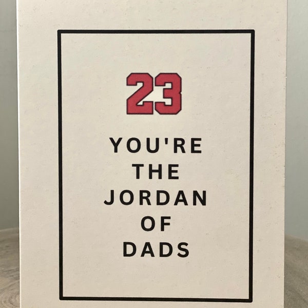 Jordan Birthday Card - Etsy
