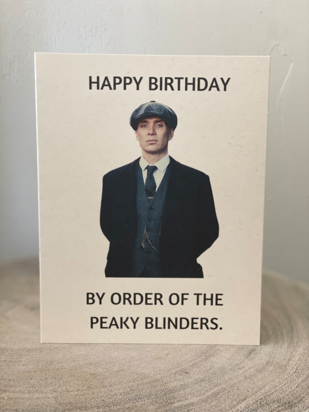 Peaky Blinders Birthday Card - Etsy