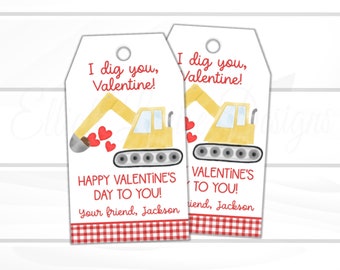 I Dig You Valentine | Etsy