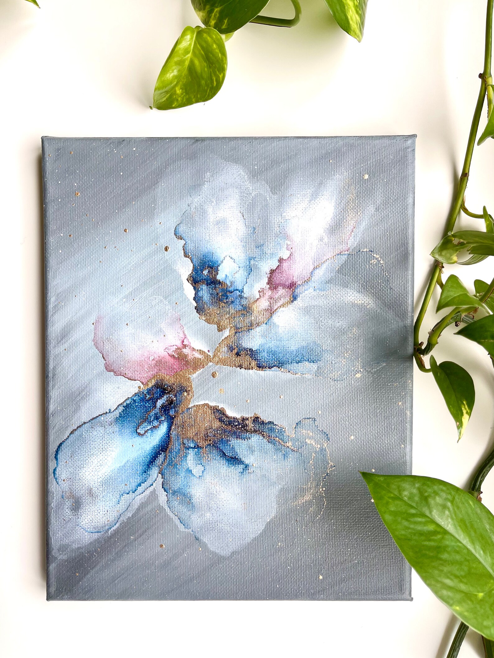 Original Mixed Media Ink Art | Wall Art | Abstract Art | Fluid Art ...
