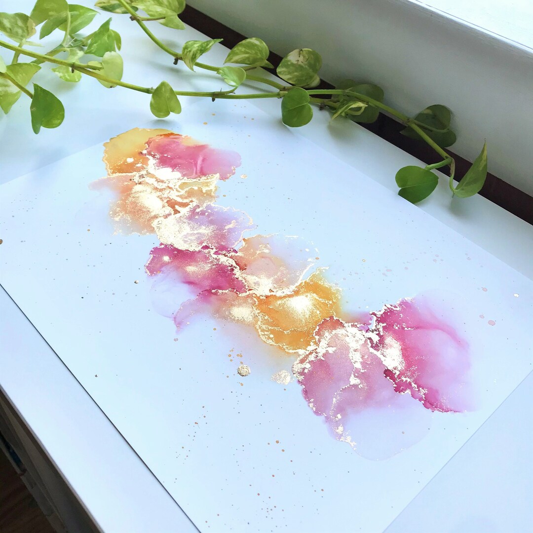 Galaxies in You VIII | Original Alcohol Ink Art | Wall Art | Abstract ...