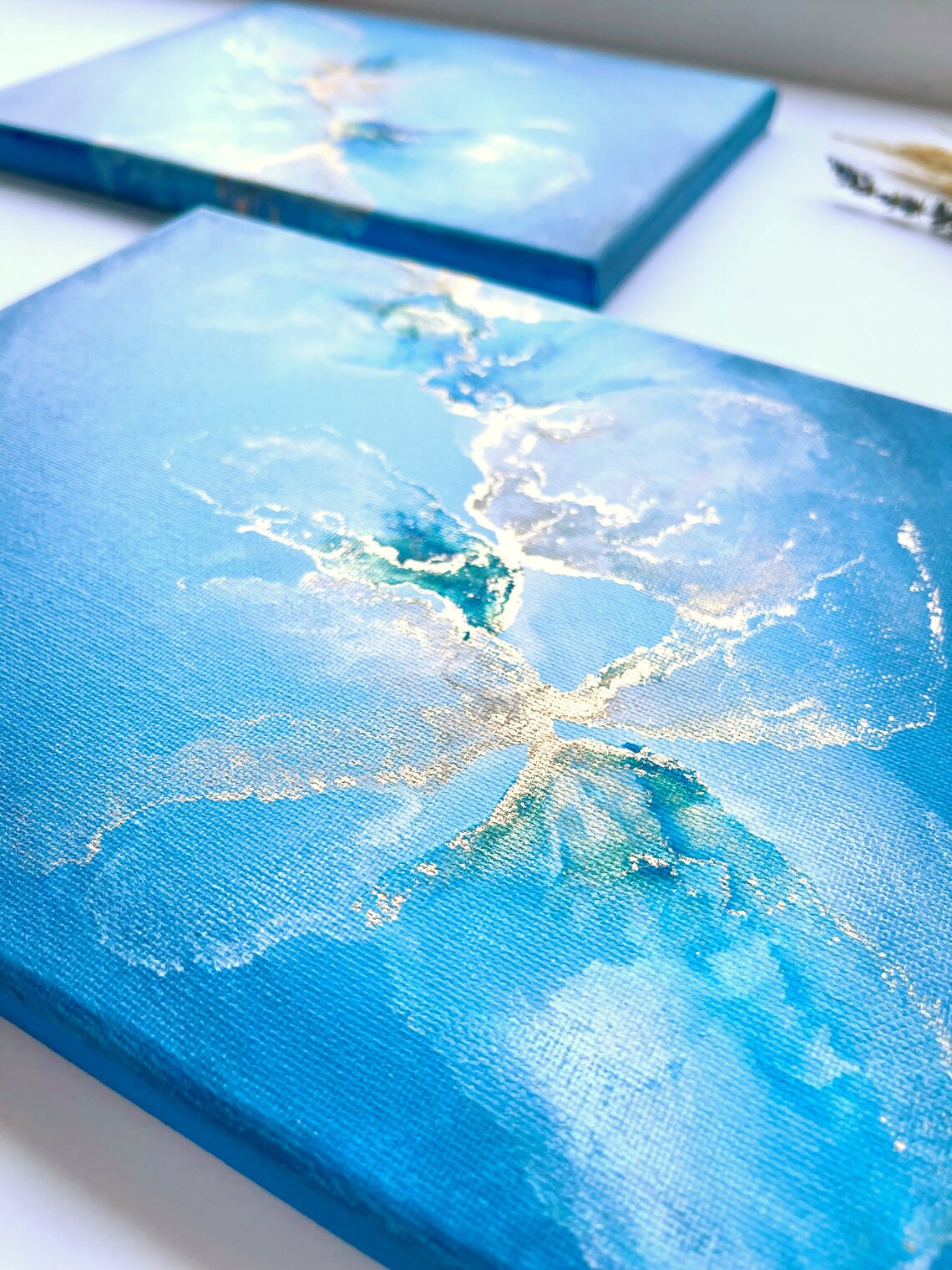 Original Mixed Media Ink Art | Wall Art | Abstract Art | Fluid Art ...