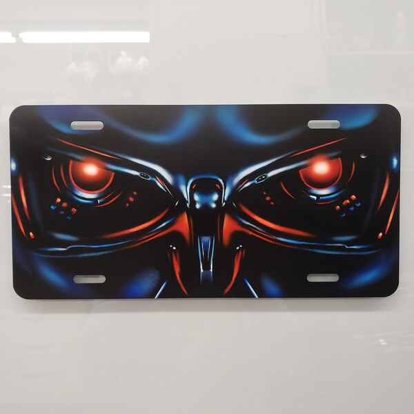 Terminator Skull - Etsy