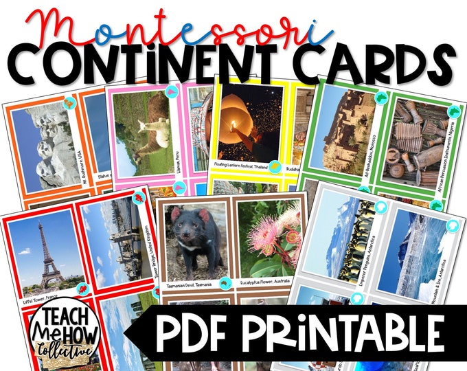 FEELINGS & EMOTIONS Photo Flashcards, Montessori Style 3 Part Cards ...