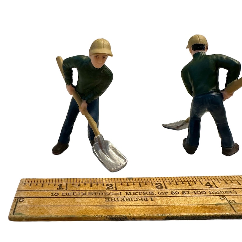 DIG, Miniature Digging Figurine, Man, Farmer, CVC Word DIG, Verb ...