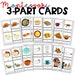 THANKSGIVING, Harvest Feast, Fall, Autumn, Montessori Style 3 Part ...