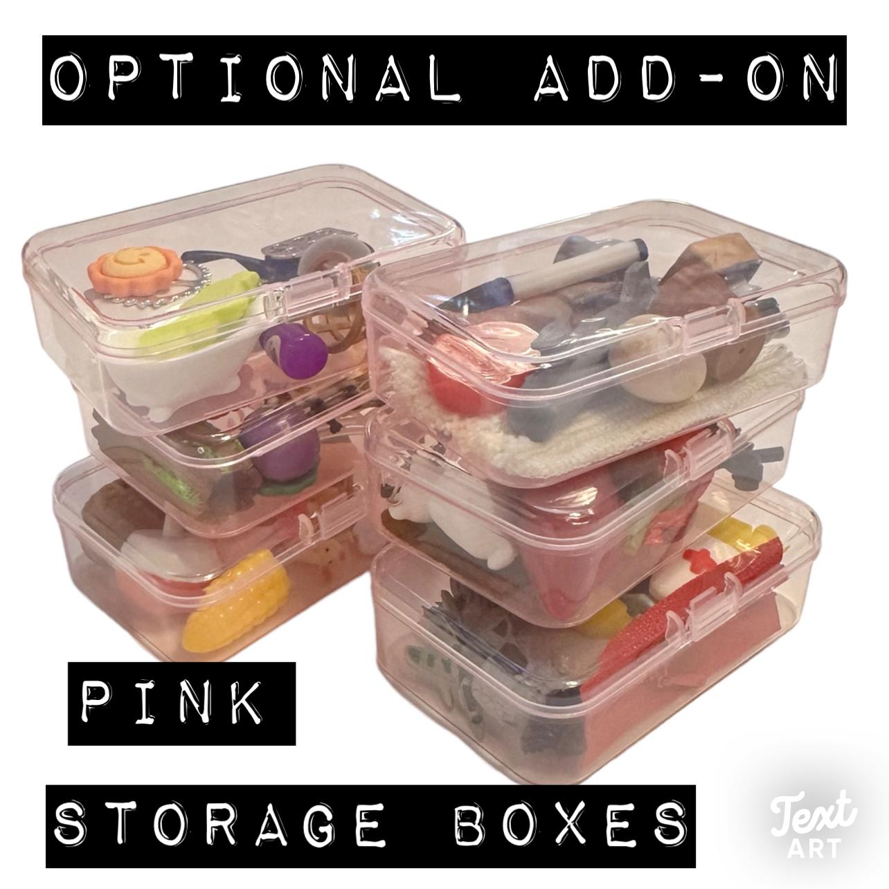 Montessori CVC Language Object Sets, Pink Series Miniatures, 10 Objects ...
