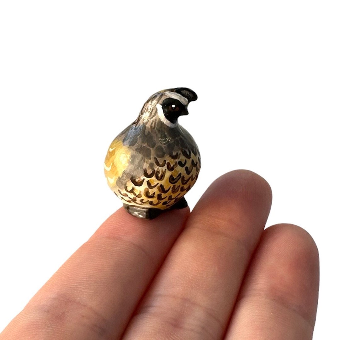 PRE-ORDER Miniature Quail, Letter Q, Mini for Montessori Language ...