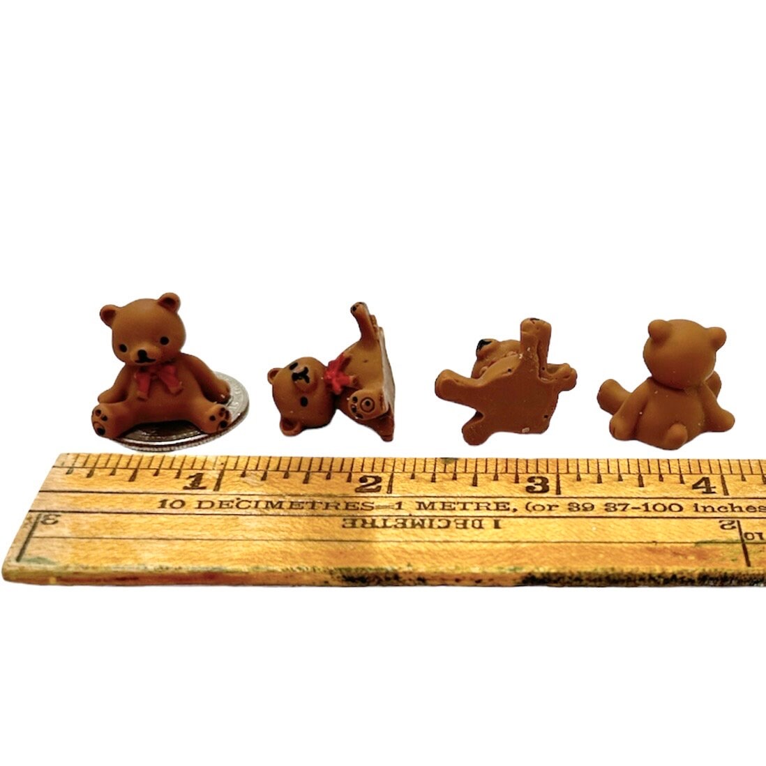 Miniature Teddy Bear Figurine, Letter T, Letter B, Montessori Language ...