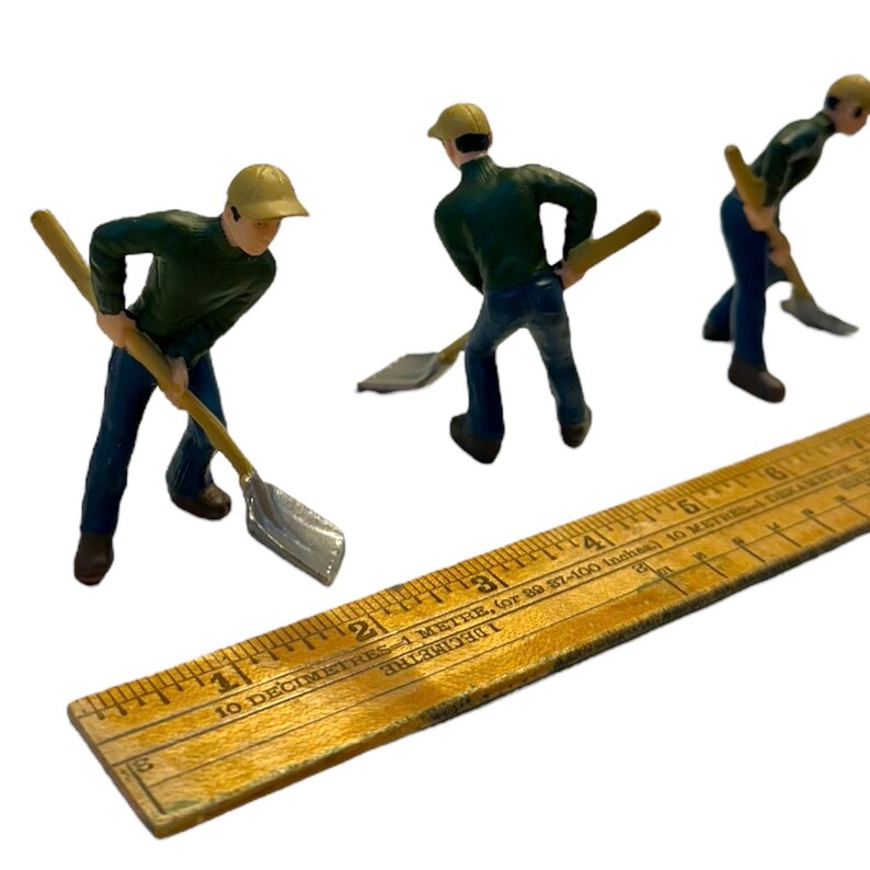 DIG, Miniature Digging Figurine, Man, Farmer, CVC Word DIG, Verb ...