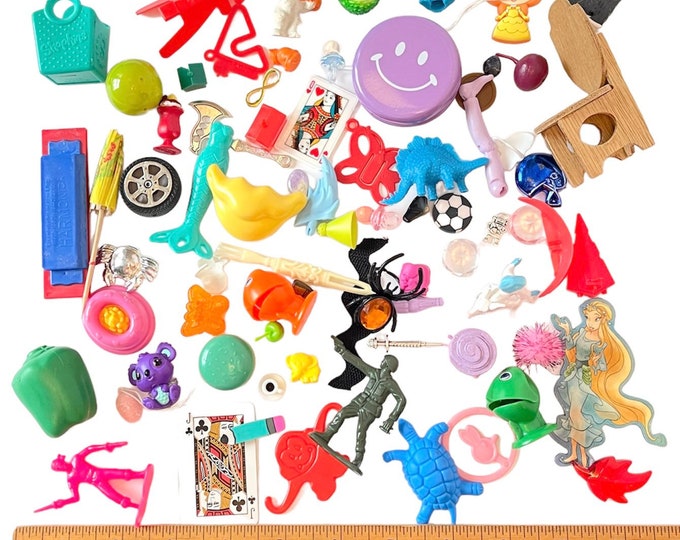 Montessori Language Objects ABC Miniatures Trinkets Box Set - Alphabet ...