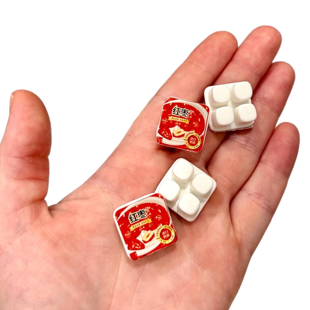 YOGURT Miniature for Dollhouse, Mini Food, Miniature for Montessori ...