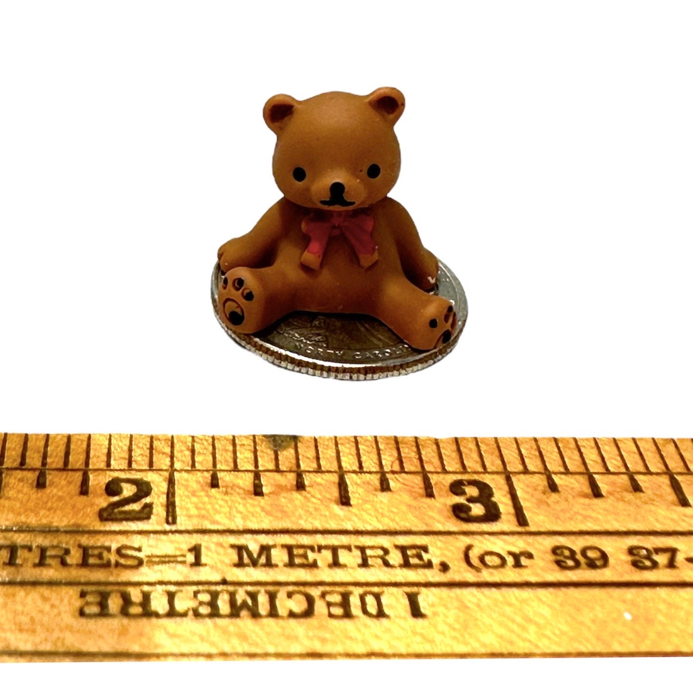 Miniature Teddy Bear Figurine, Letter T, Letter B, Montessori Language ...