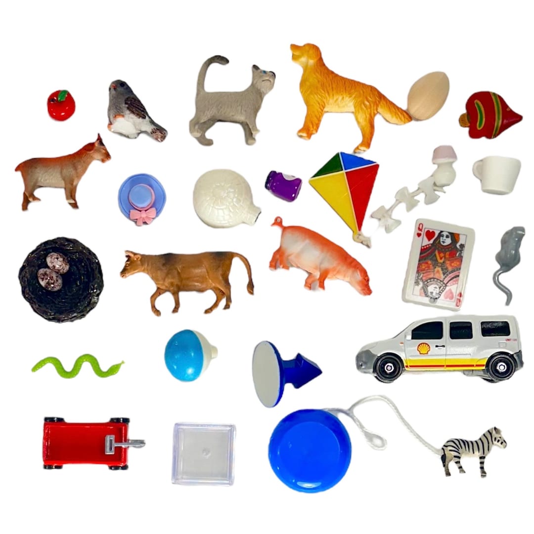 PRE-ORDER Alphabet Object Set to Match Missy Montessori Alphabet Mat ...