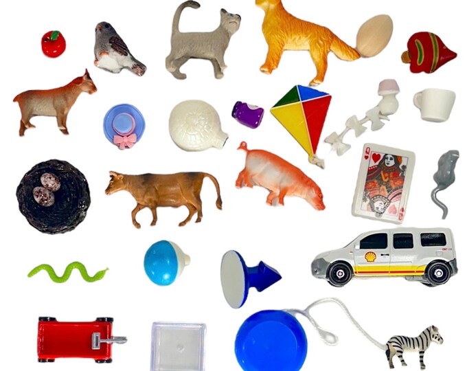 Rhyming Words & Pictures [level 3, Set 2, CURSIVE] - Montessori Phonics ...