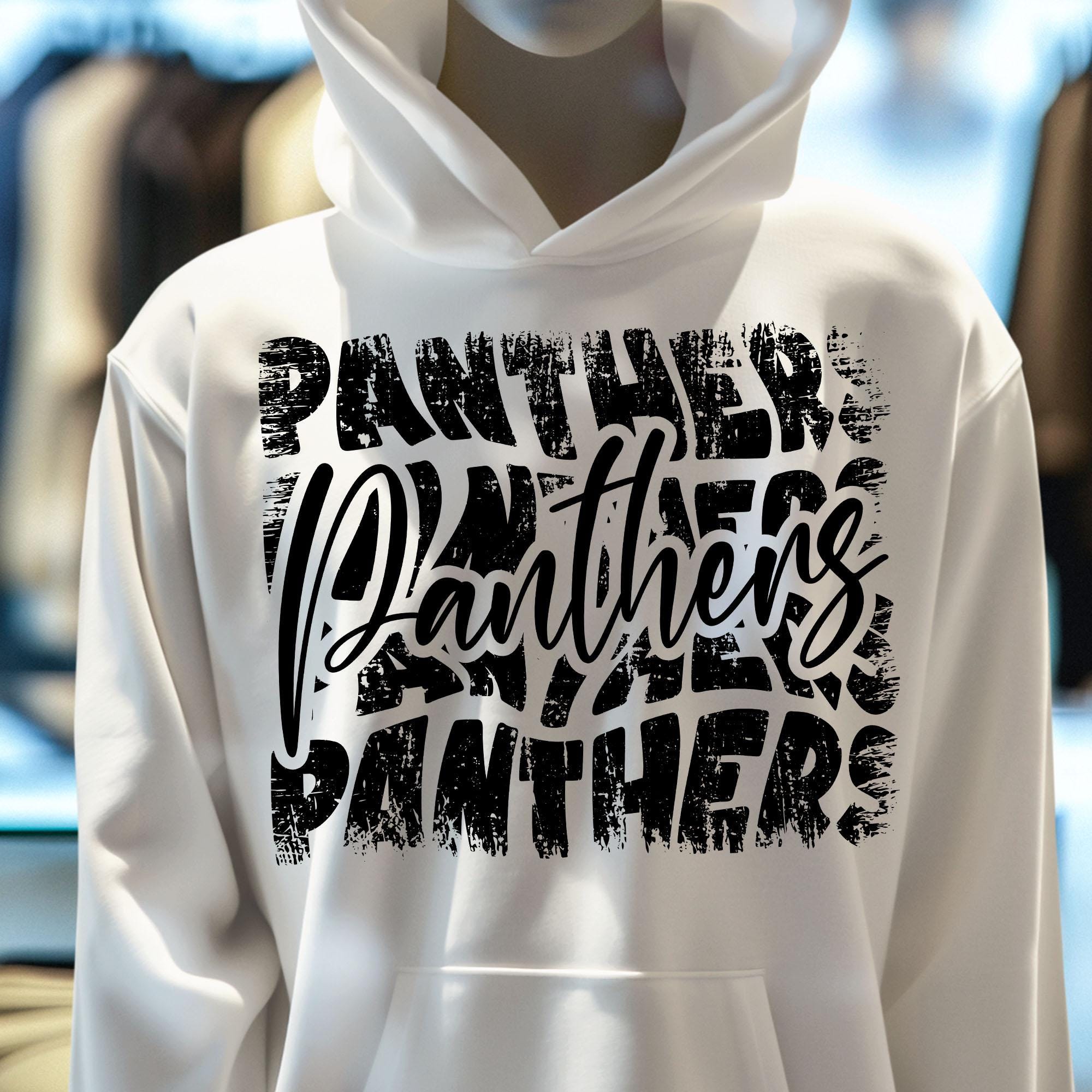 Panthers Game Day Distressed Vintage PNG – Retro Team Spirit ...