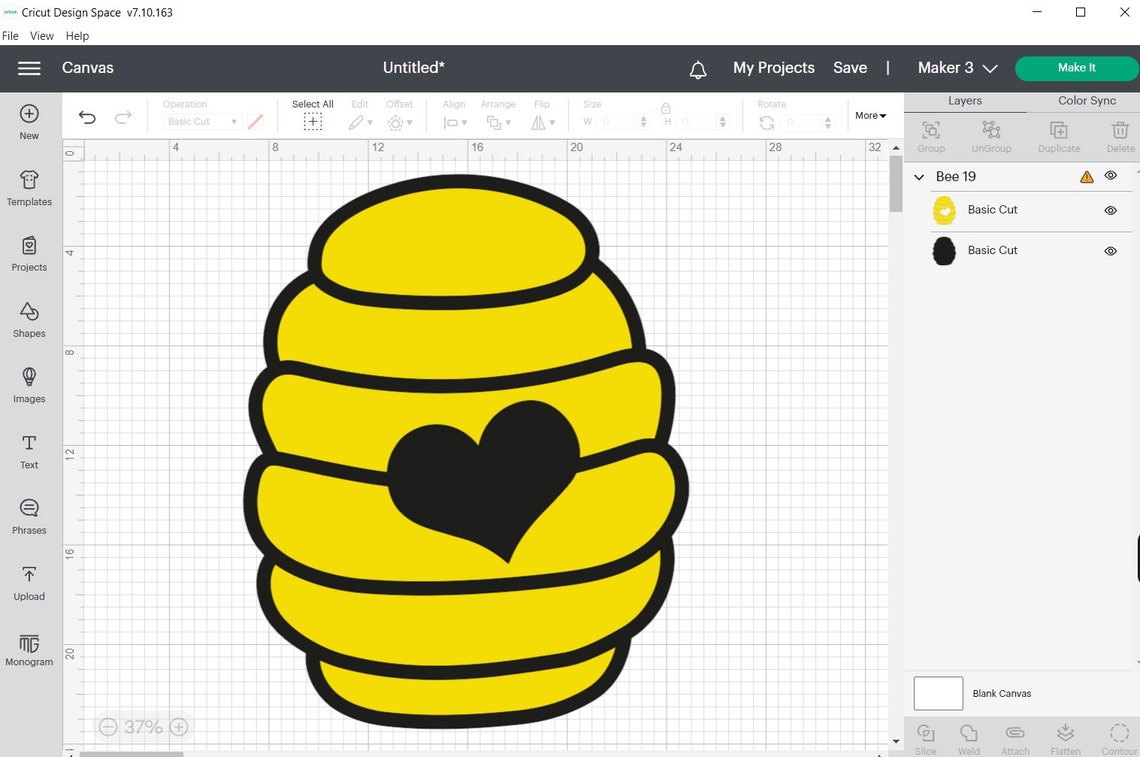 Bee SVG Bundle Honeybee Bundle Layered Cut File Bumble Bee - Etsy