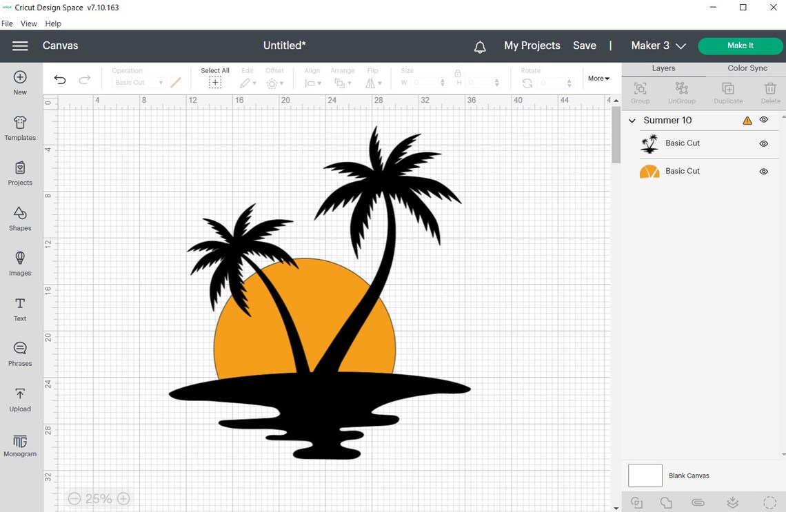 Sunset SVG PNG Vacation by the Sea Design Svg Sublimation | Etsy