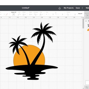 Sunset SVG PNG Vacation by the Sea Design Svg Sublimation | Etsy