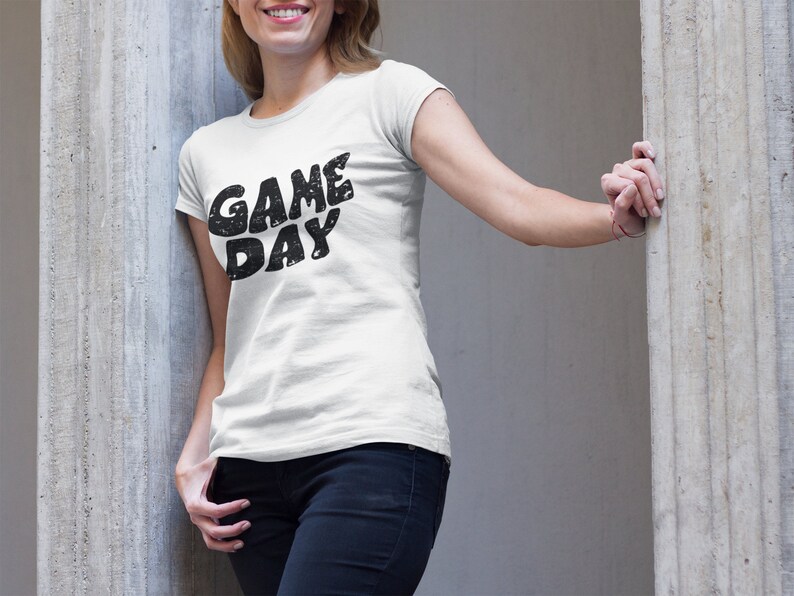 Distressed Game Day Digital Sublimation Design Png for for - Etsy