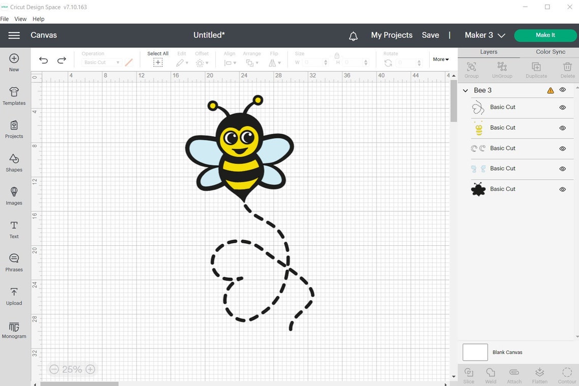 Bee SVG Bundle Honeybee Bundle Layered Cut File Bumble Bee - Etsy