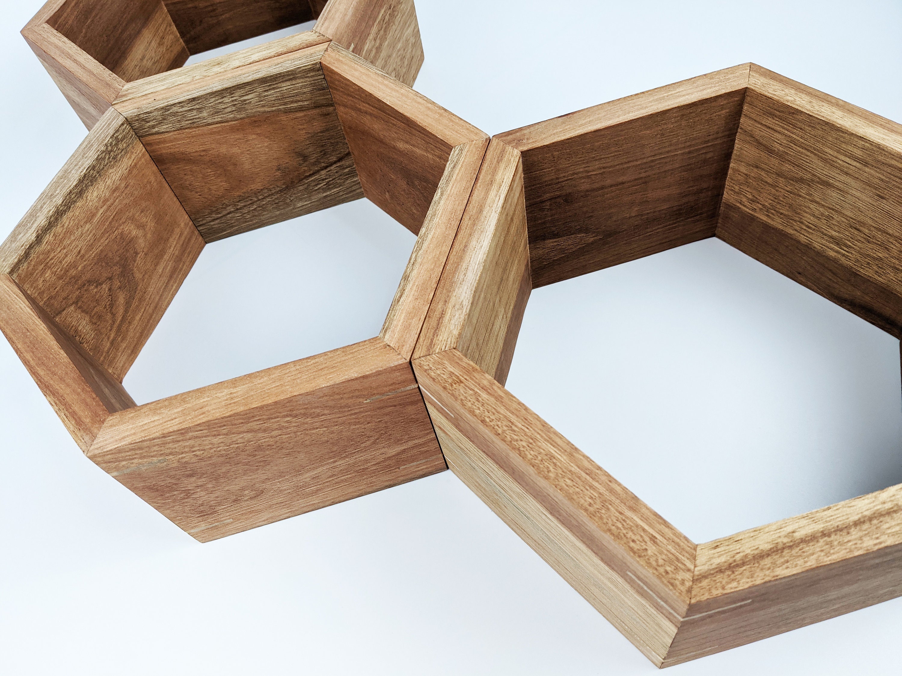 Hexagon shelves Floating Shelf Hexagon Shelf Wall Shelf | Etsy