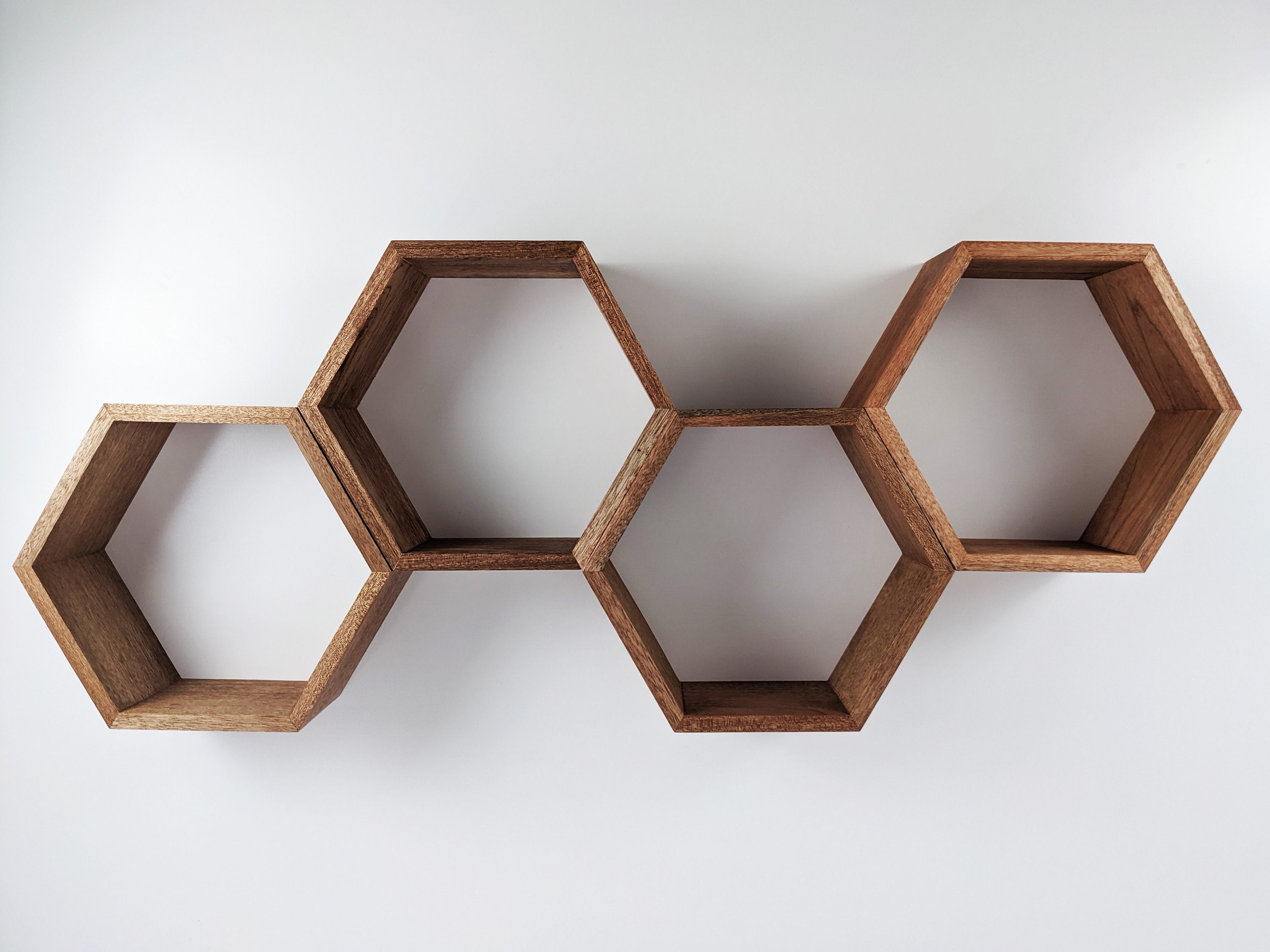 Hexagon Shelves, Floating Shelf, Hexagon Shelf, Wall Shelf, Floating ...