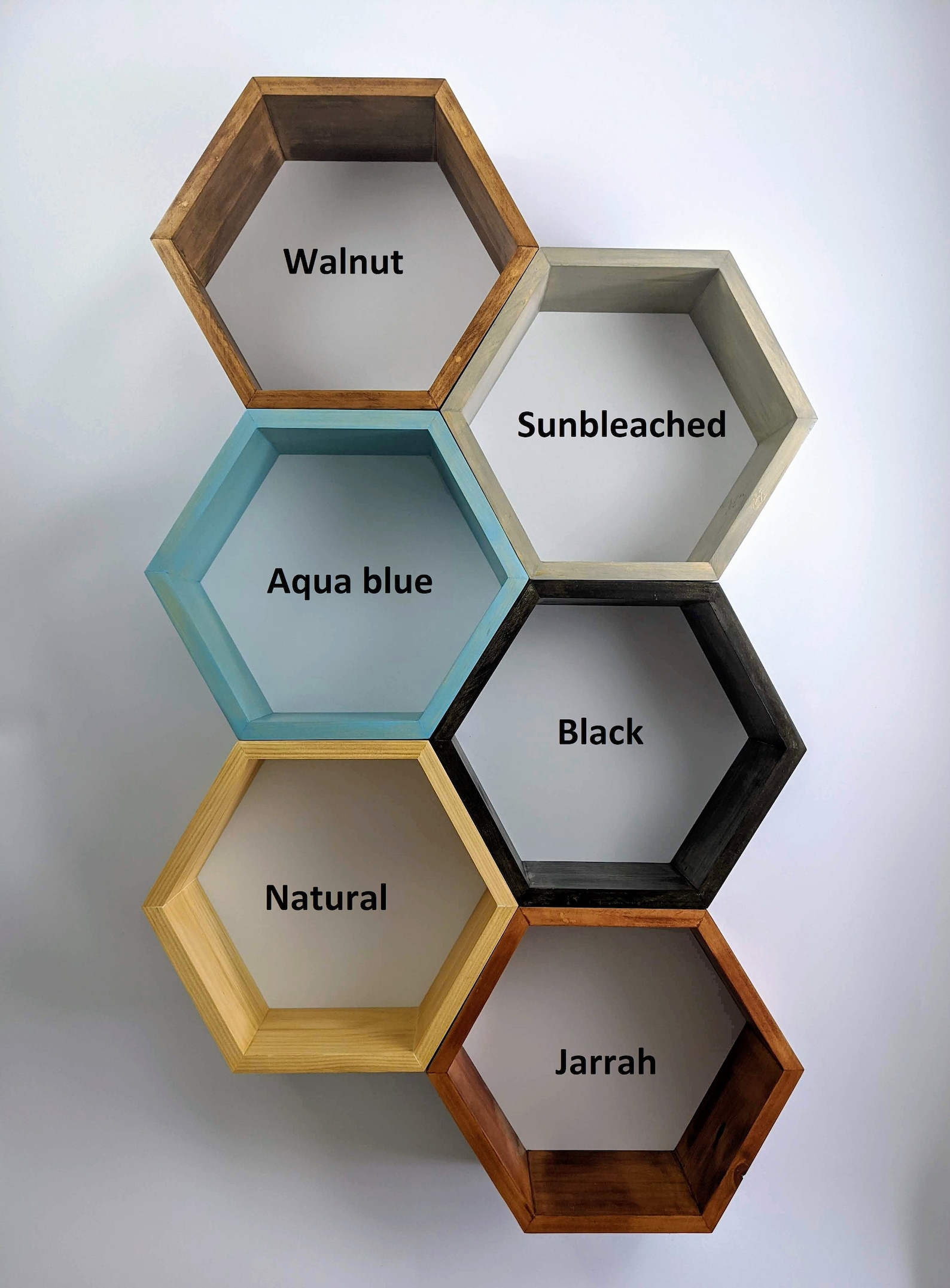 Hexagon Shelves Floating Shelf Hexagon Shelf Wall Shelf | Etsy