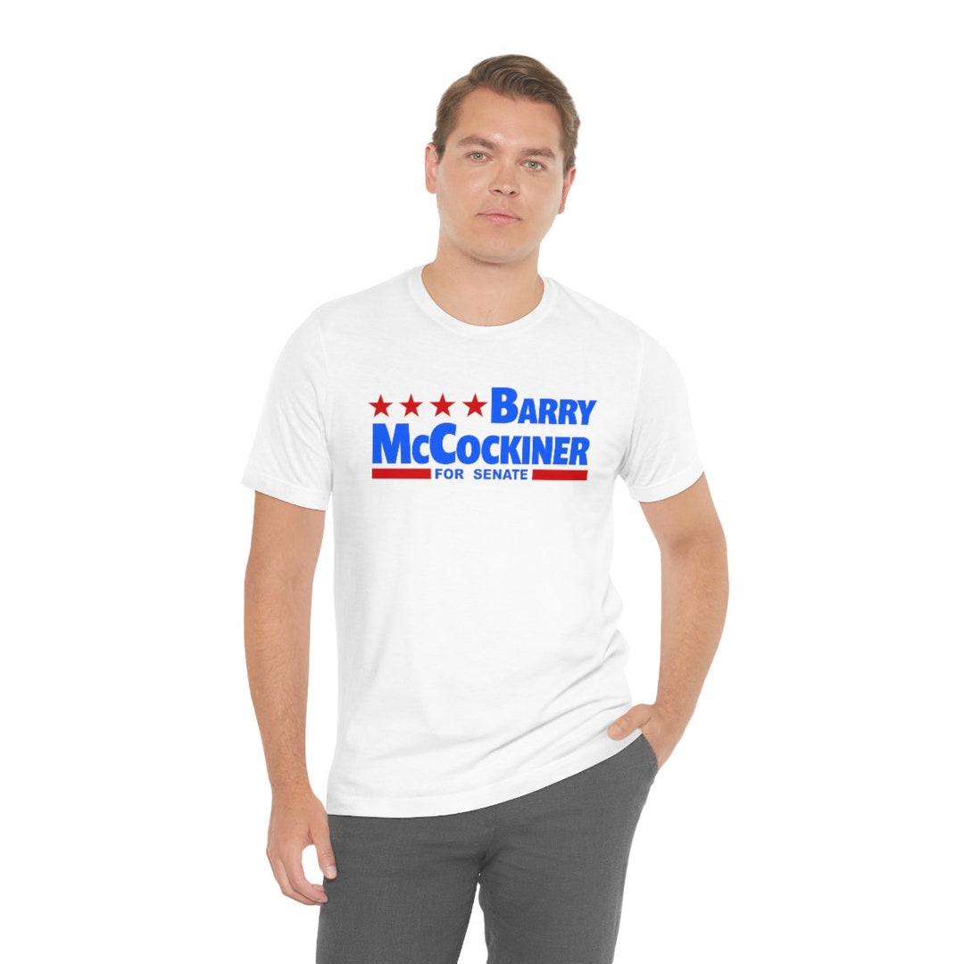 Barry Mccockiner for Senate Hilarious Funny Political Unisex - Etsy