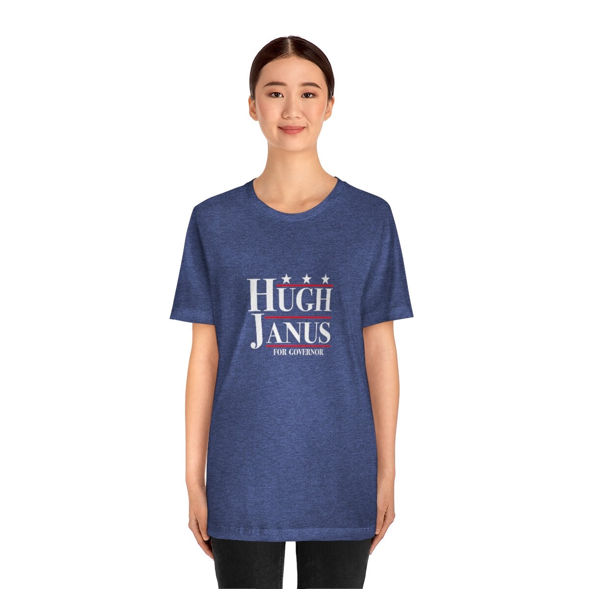 Hugh Janus Hilarious Funny Political Unisex Jersey Short Sleeve Tee - Etsy