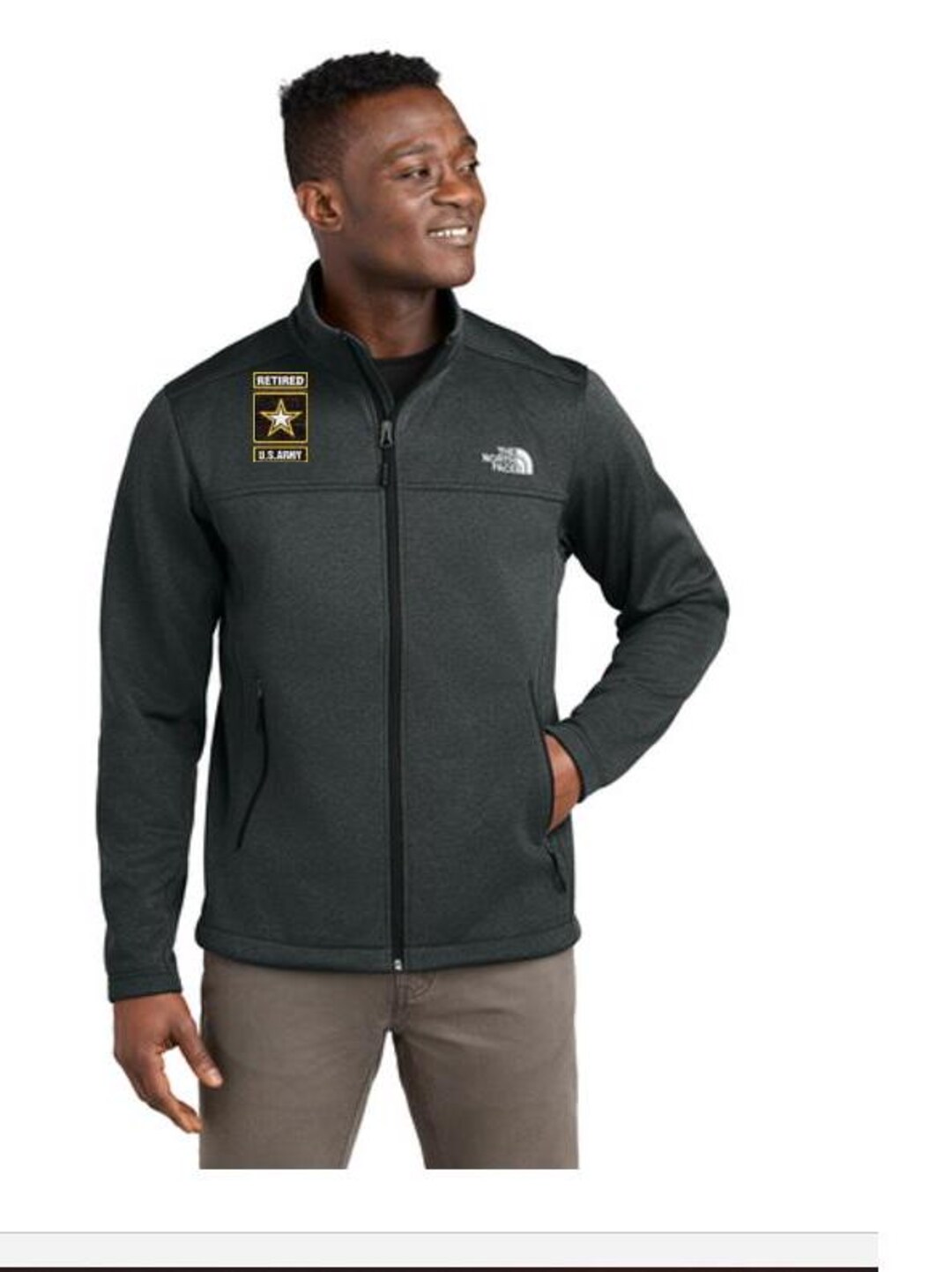 US ARMY / RETIRED Chest Logo Ridgewall Soft Shell Jacket NFOA88D5 - Etsy