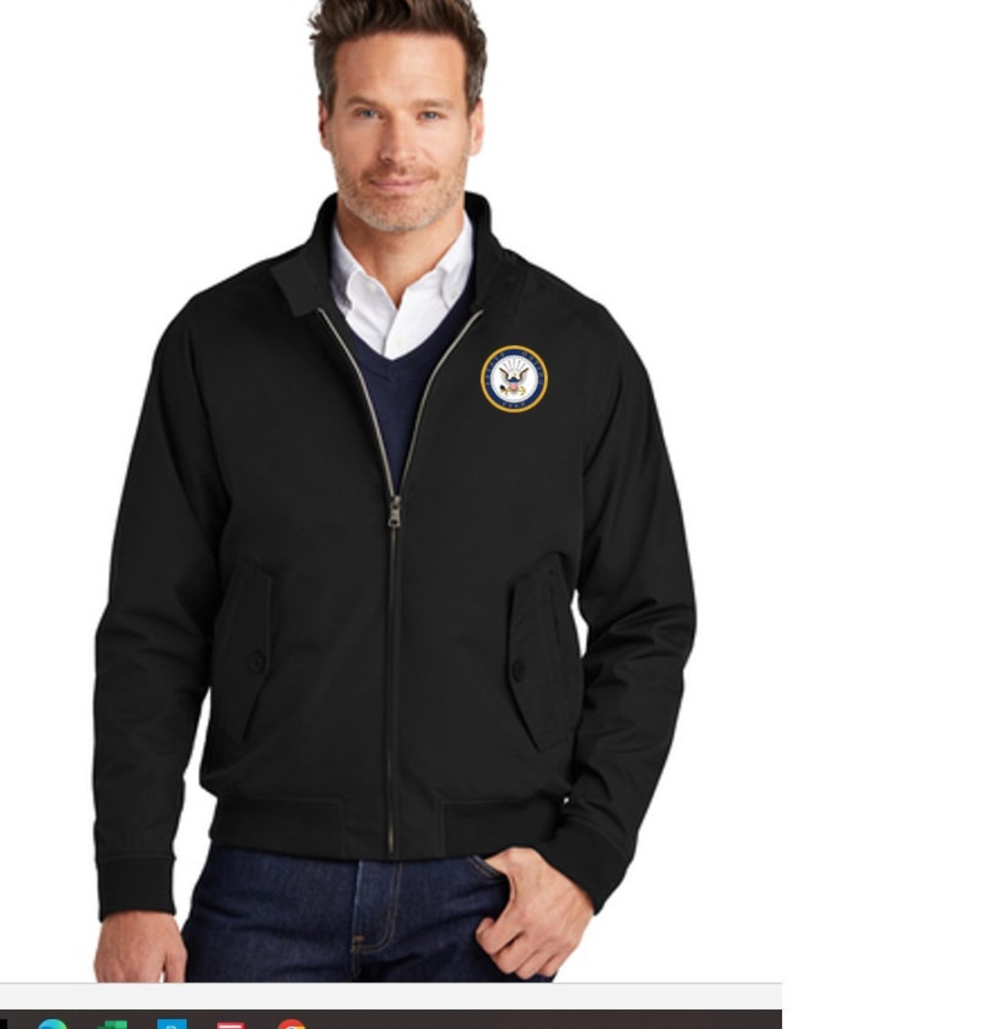 US NAVY Brooks Brothers Bomber Jacket BB18604 - Etsy