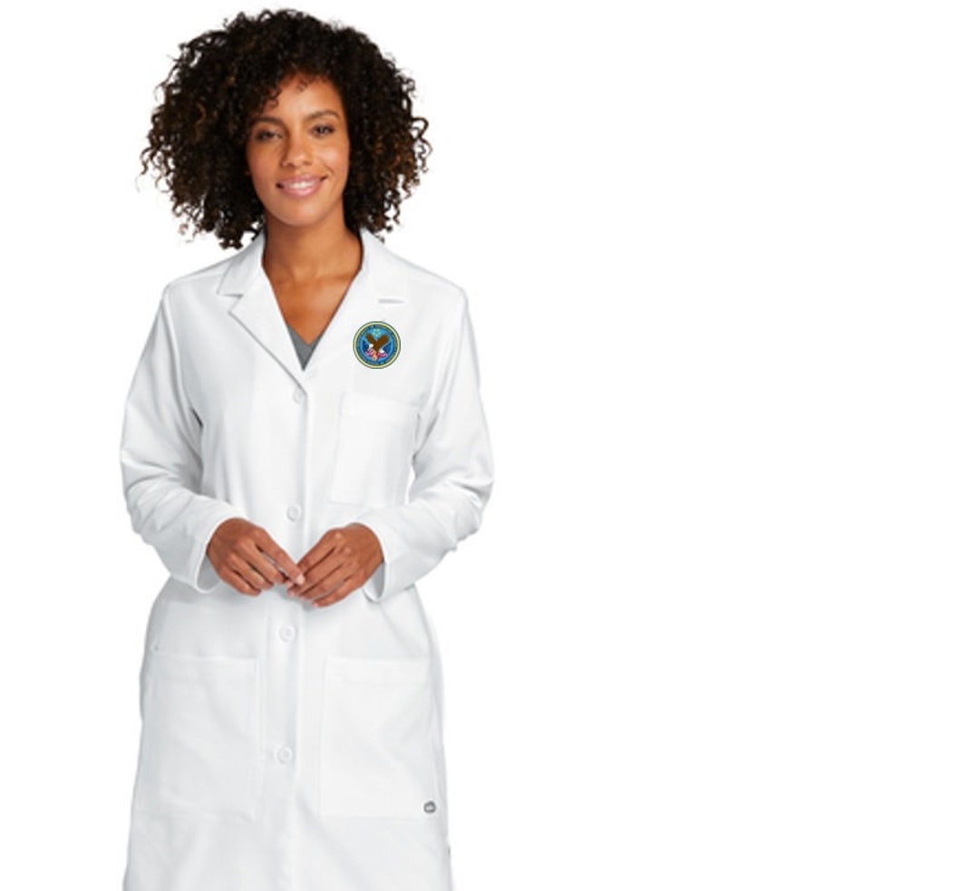 Ladies Wonderwink Long Lab Coat WW4172 - Etsy