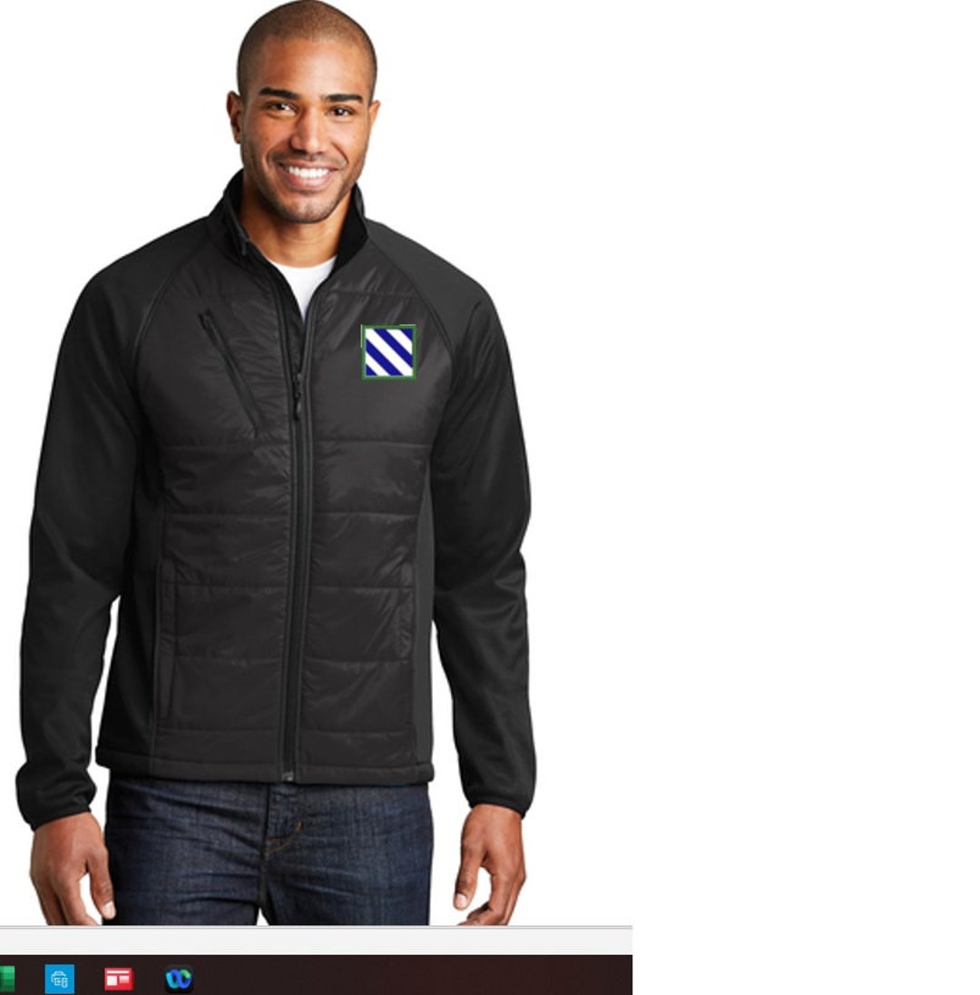 3rd Infantry Division ( Rock of the Marne ) HYBRID - Soft Shell Jacket ...
