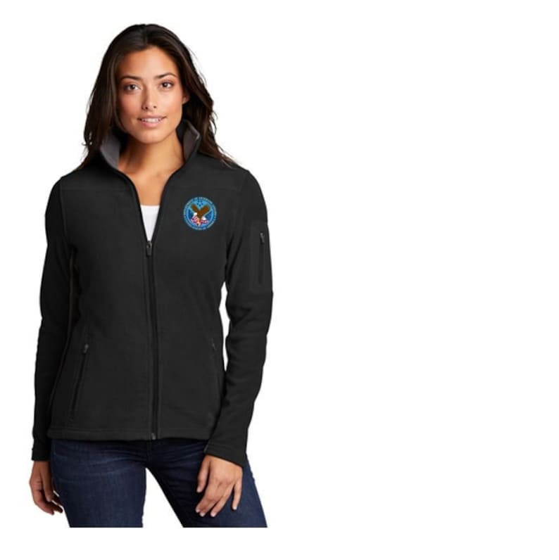 Dept of Veterans Affairs - Port Authority Summit Fleece Full Zip Jacket ...