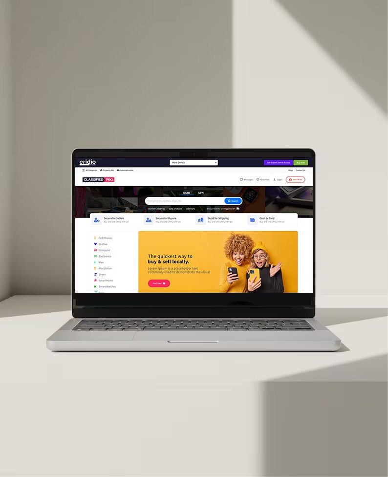 Premium Classified Pro Theme for Wordpress - Classified Pro: Local ...